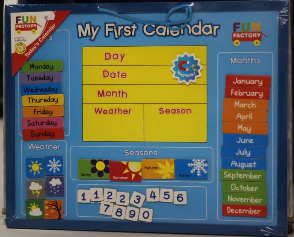 My First Calendar – Autism Advisory & Support Service